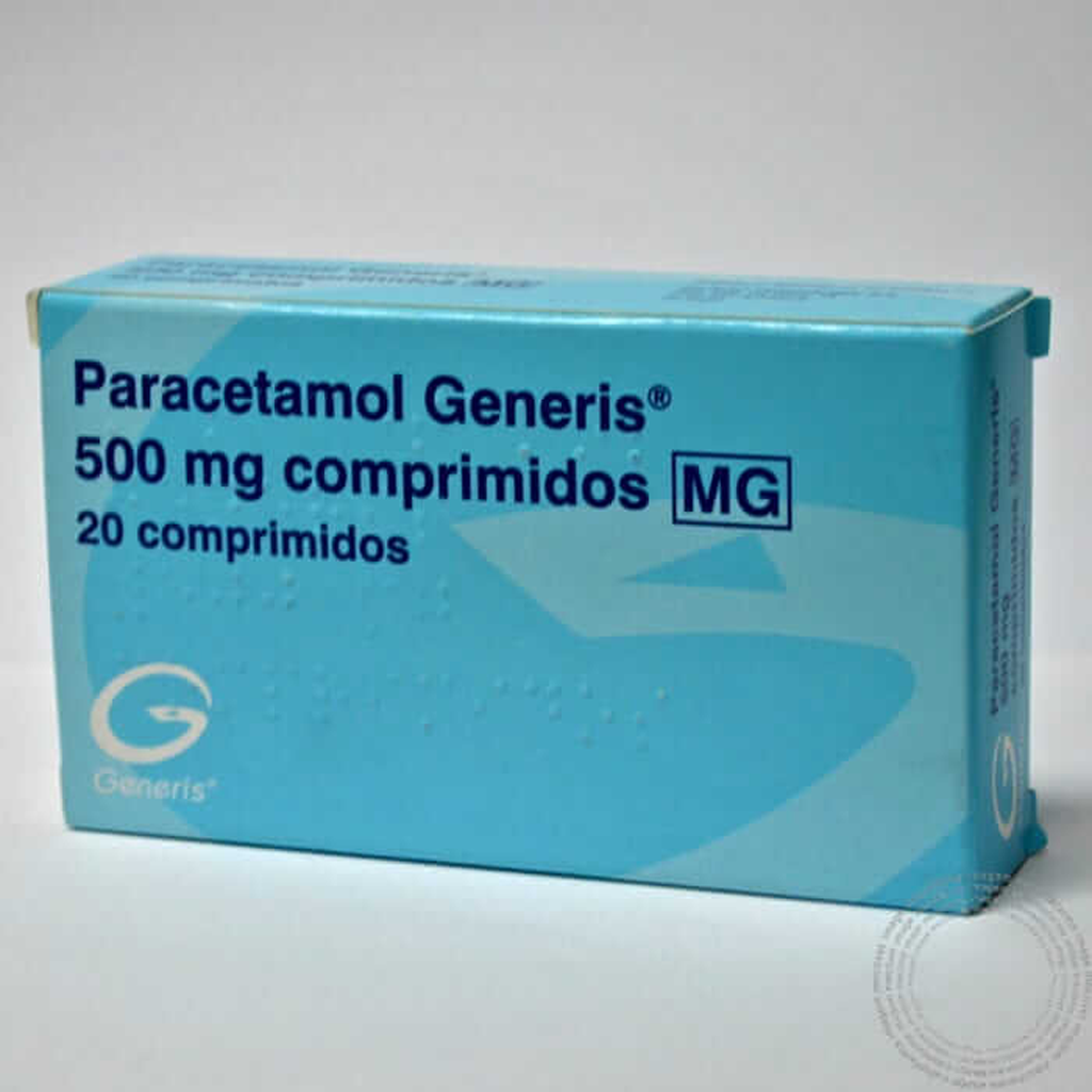 Paracetamol Generis 500mg 20 Comp | Farmácia Brasil