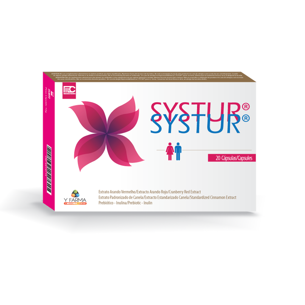 Systur 20 cápsulas | Farmácia Brasil
