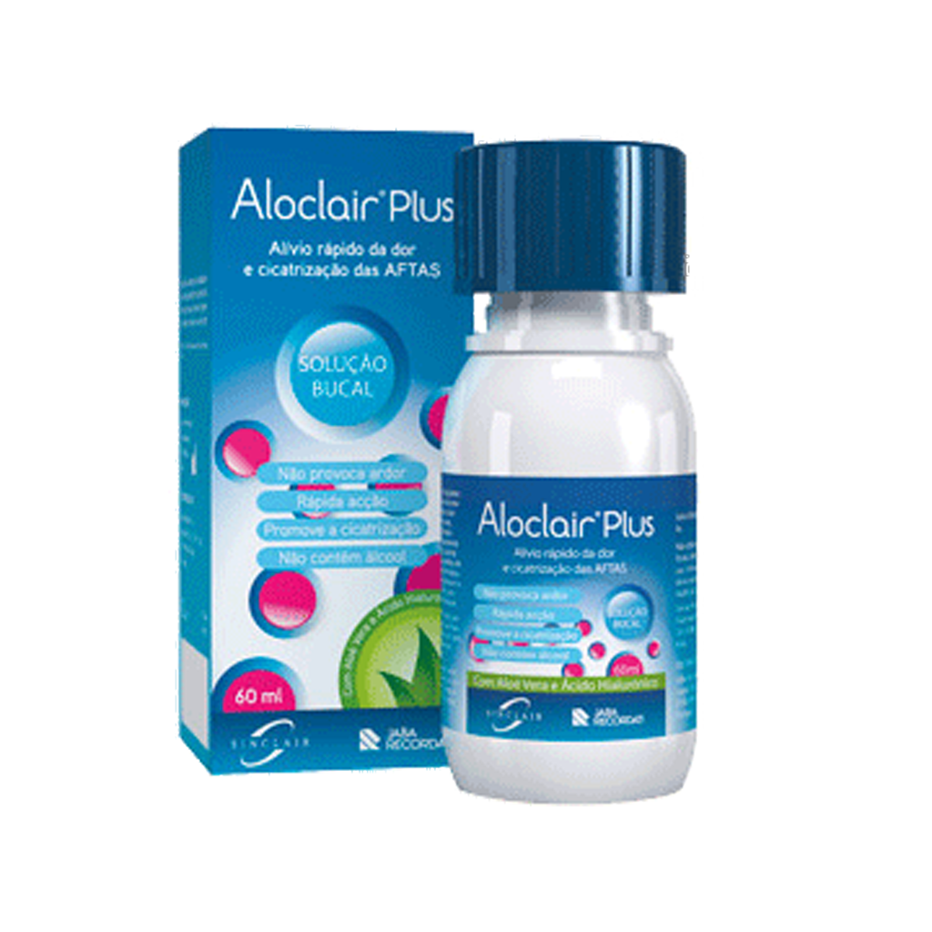 Aloclair Plus Solução Bucal Frasco - 1Un - 60Ml | Farmácia Brasil