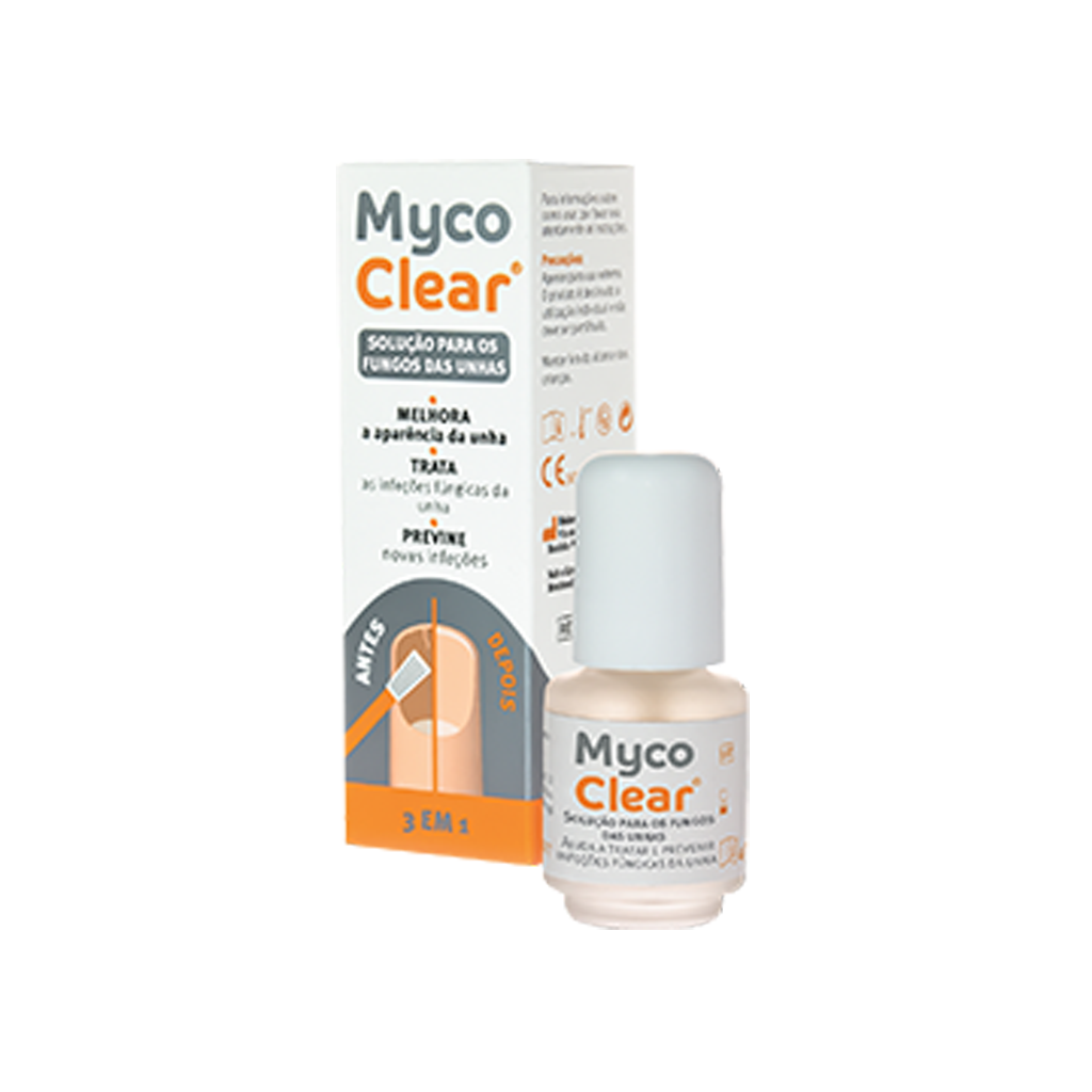 Myco Clear Sol Fungica 3em1 4ml | Farmácia Brasil