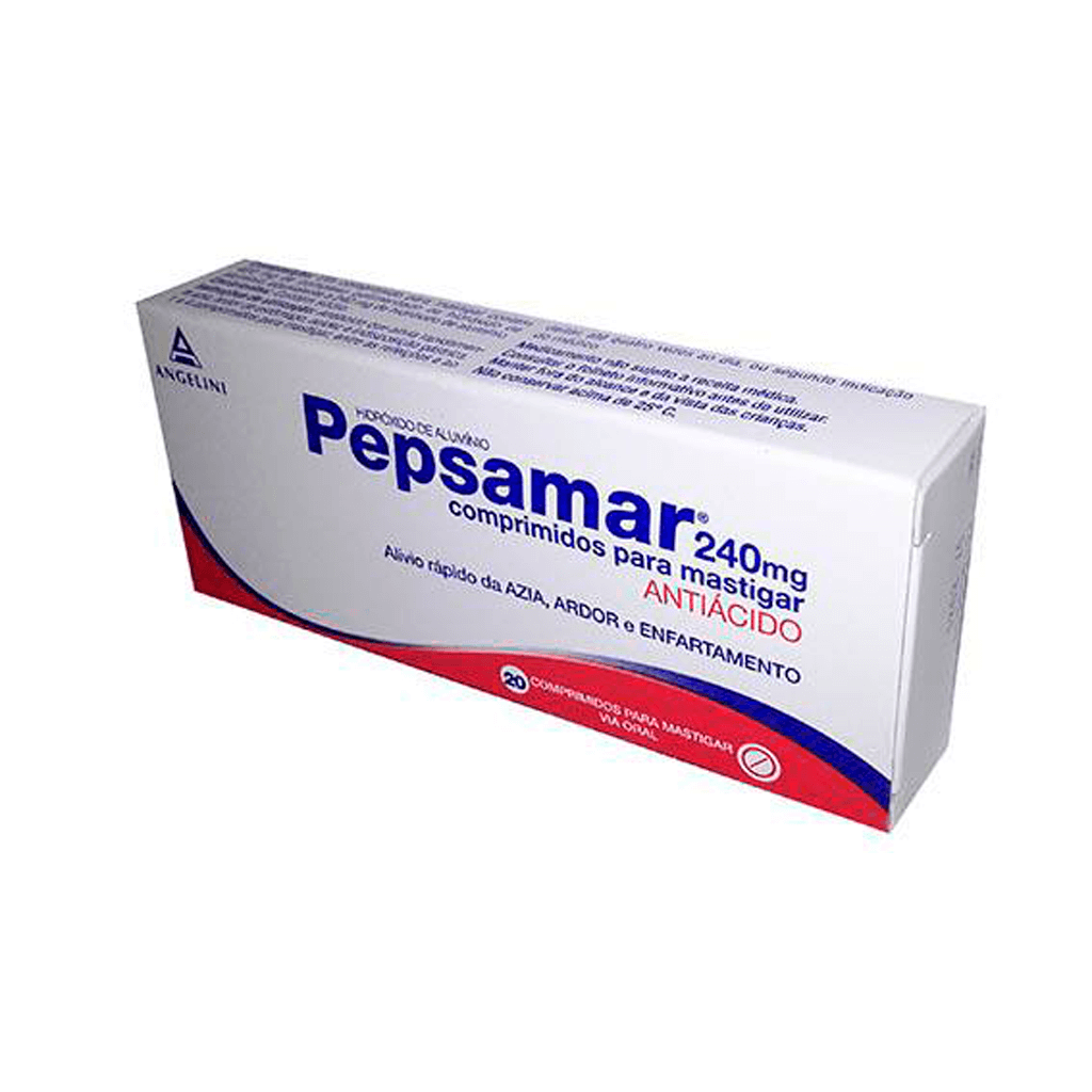 Pepsamar 240mg 20 Comp Mast | Farmácia Brasil